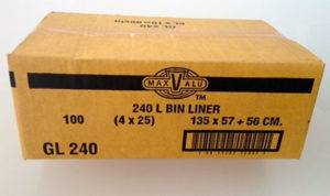 240 LTR Wheelie Bin NEW - Just Wheelie Bins | Wheelie Bins Online